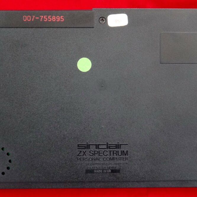 Sinclair ZX Spectrum 48K – Sinclair Collection Site